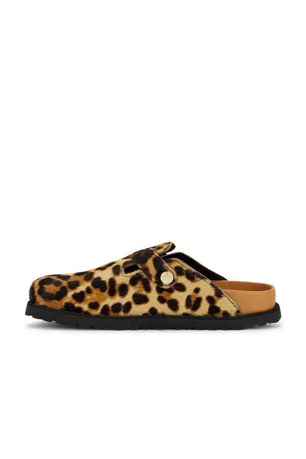 BIRKENSTOCK Boston Pony Hair Exq - Leopard