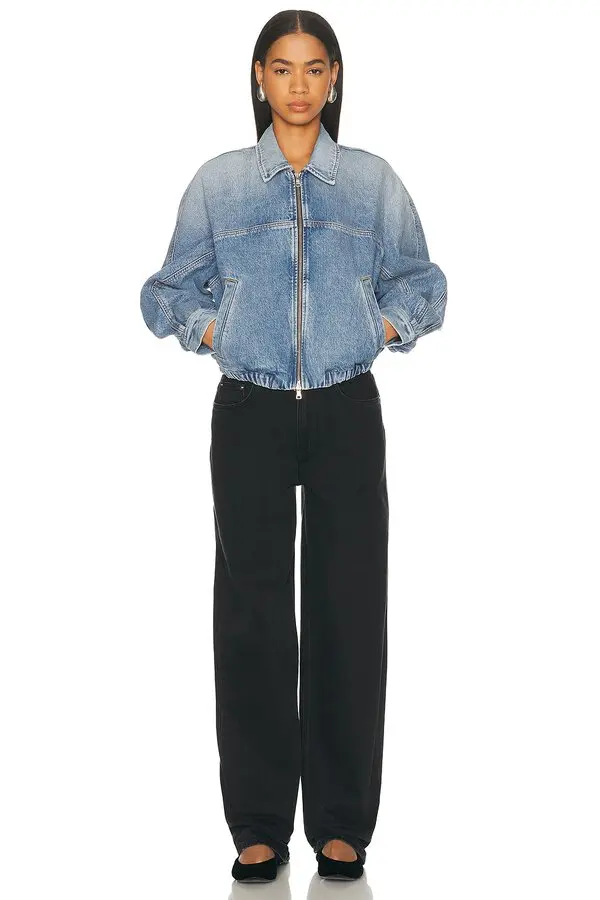 AGOLDE Dixon Cocoon Bomber Jacket - Outbreak