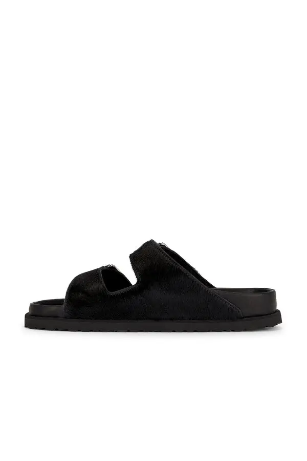 BIRKENSTOCK Arizona Pony Like Fur Exq - Black