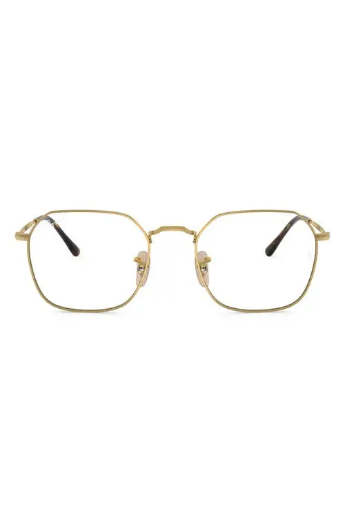 Ray-ban Jim Irregular Optical Glasses - Gold Flash