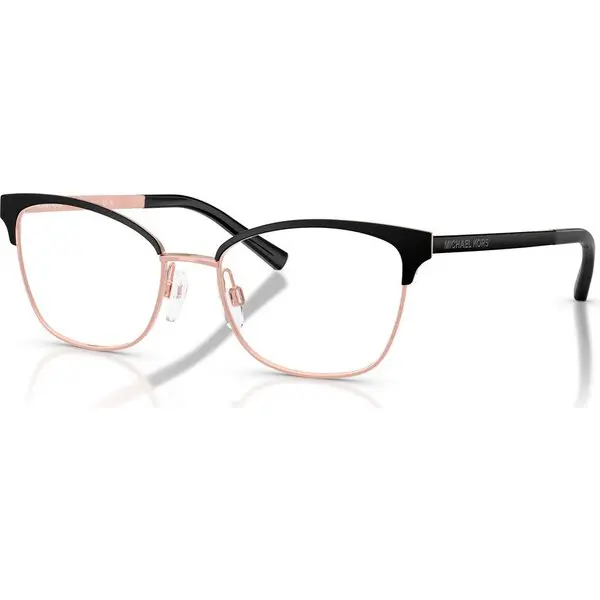 Michael Kors 51mm Cat Eye Optical Glasses - Black