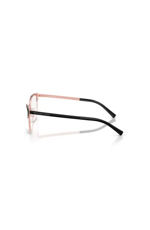 Michael Kors 51mm Cat Eye Optical Glasses - Black