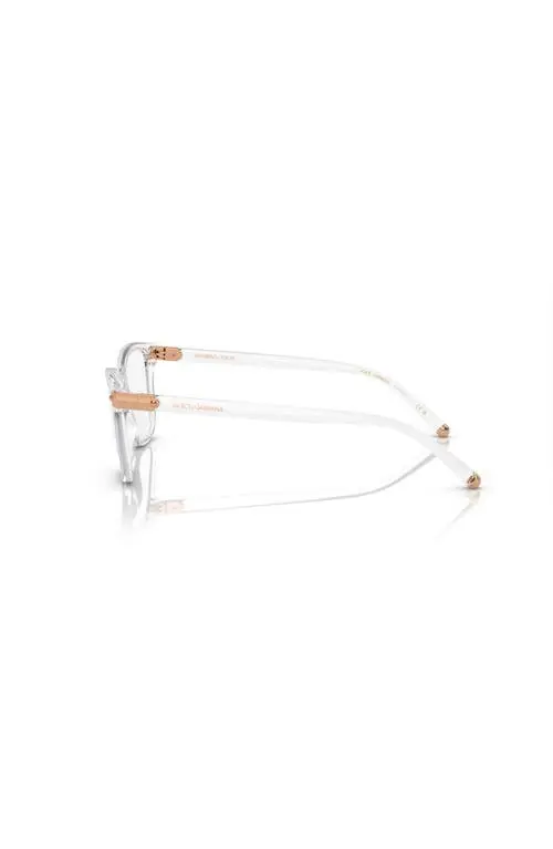 Dolce & Gabbana 53mm Butterfly Optical Eyeglasses