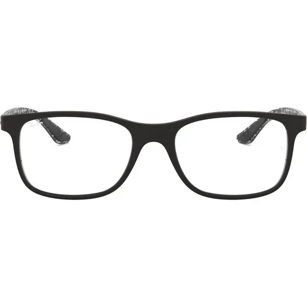 Ray-ban Square Frame Eyeglasses - Matte Black