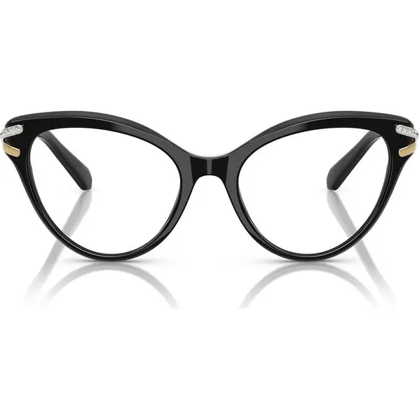 SWAROVSKI Cat Eye Optical Glasses - Black