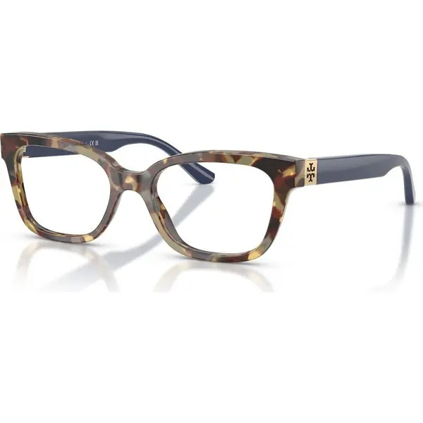 Tory Burch 52mm Square Optical Glasses - Brown