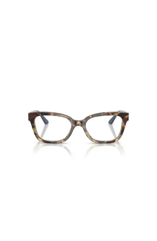 Tory Burch 52mm Square Optical Glasses - Brown