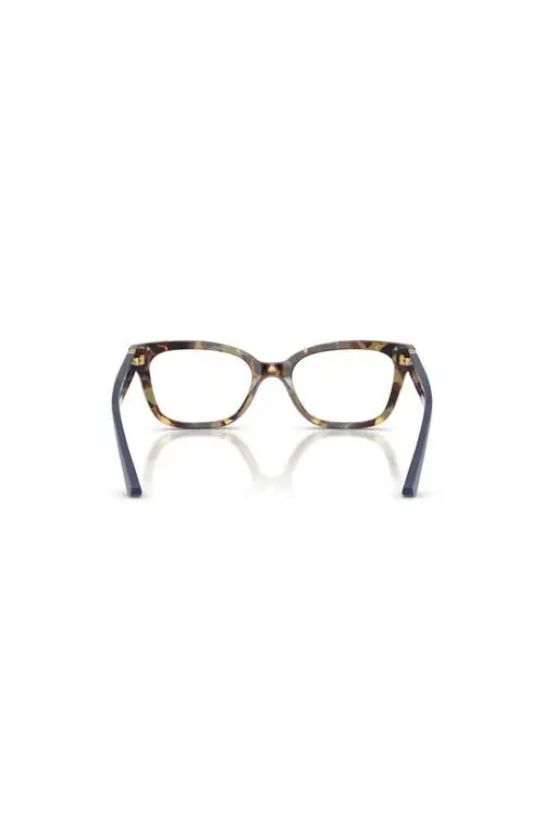 Tory Burch 52mm Square Optical Glasses - Brown