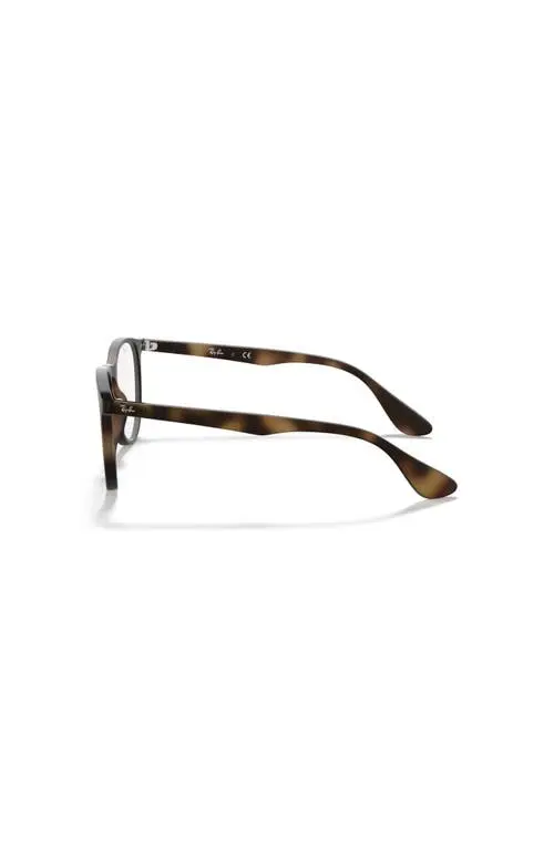 Ray-ban 51mm Round Full Rim Eyeglasses