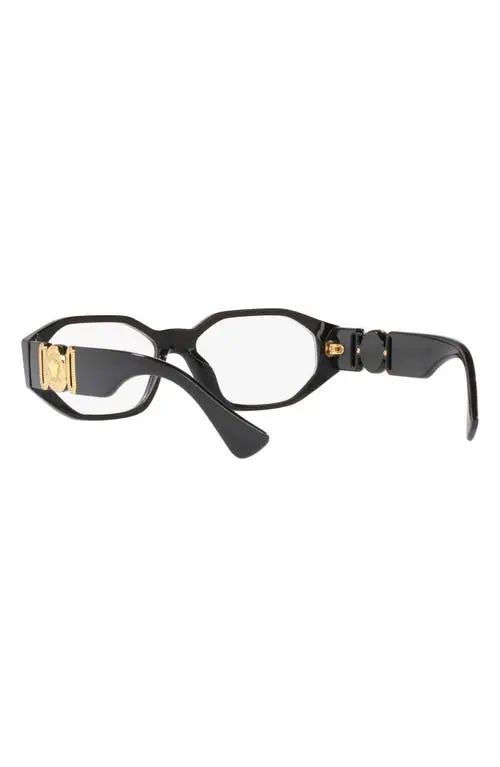 Versace Irregular Optical Glasses - Black