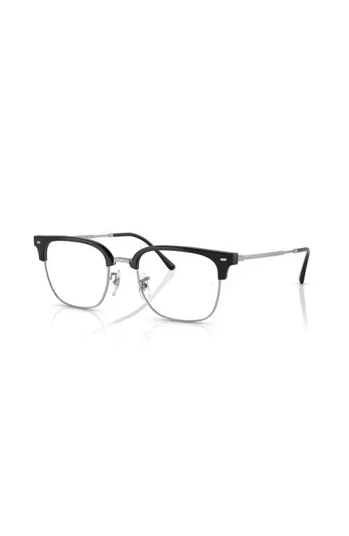 Ray-ban 51mm Square Eyeglasses - Black