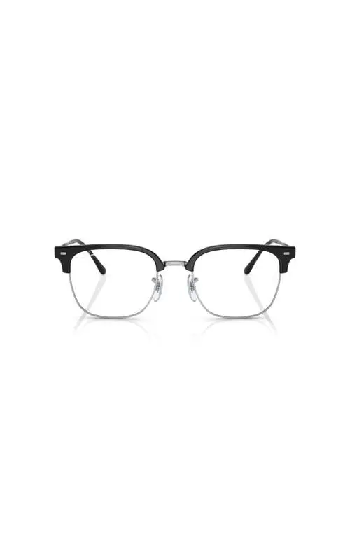 Ray-ban 51mm Square Eyeglasses - Black