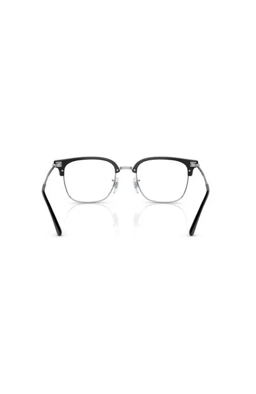Ray-ban 51mm Square Eyeglasses - Black