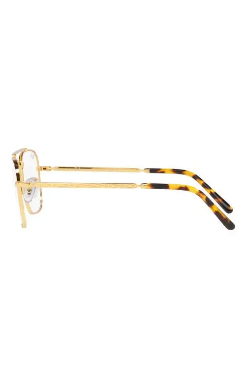 Ray-ban Caravan Square Optical Glasses - Yellow