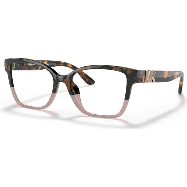 Michael Kors 53mm Square Full Rim Eyeglasses - Tortoise