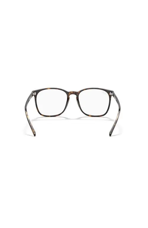 Ray-ban 54mm Square Optical Glasses - Tortoise