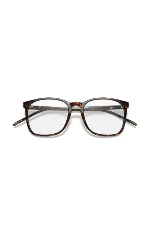 Ray-ban 54mm Square Optical Glasses - Tortoise
