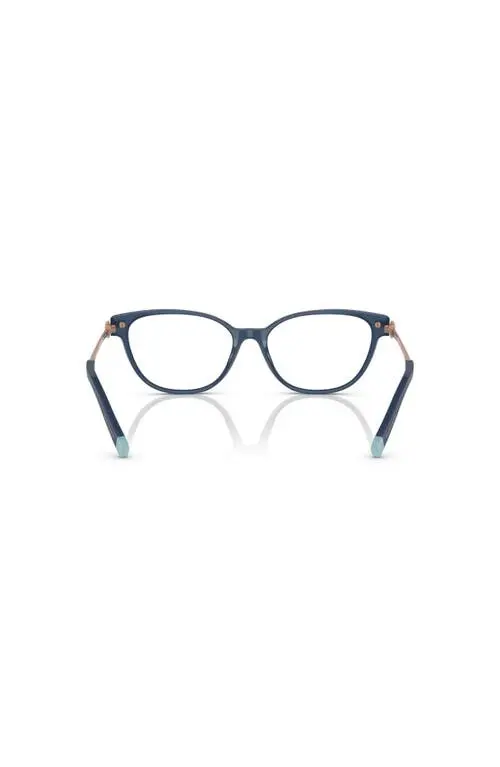 Tiffany & Co. 52mm Cat Eye Optical Glasses - Blue
