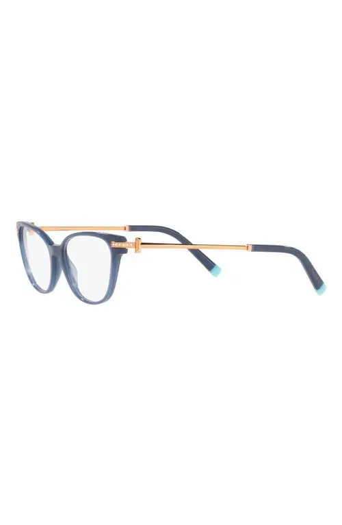 Tiffany & Co. Cat Eye Optical Glasses - Opal Blue