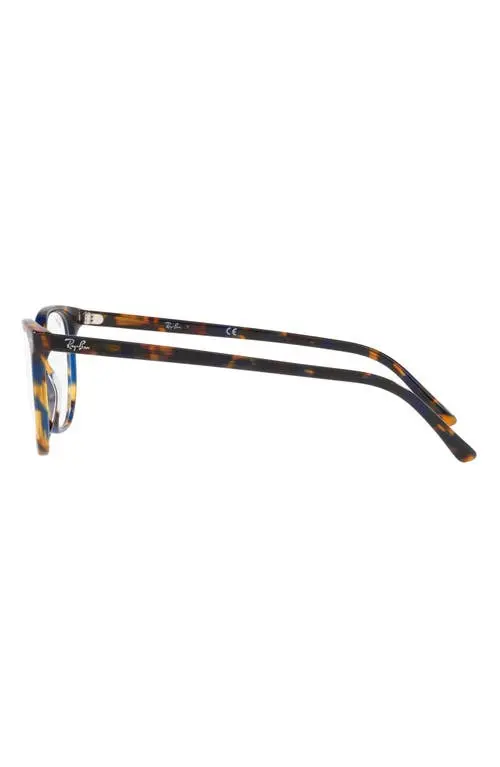 Ray-ban Elliot Irregular Optical Glasses - Yellow