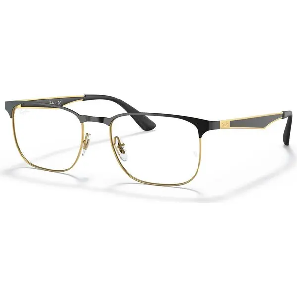 Ray-ban 54mm Square Optical Glasses - Black