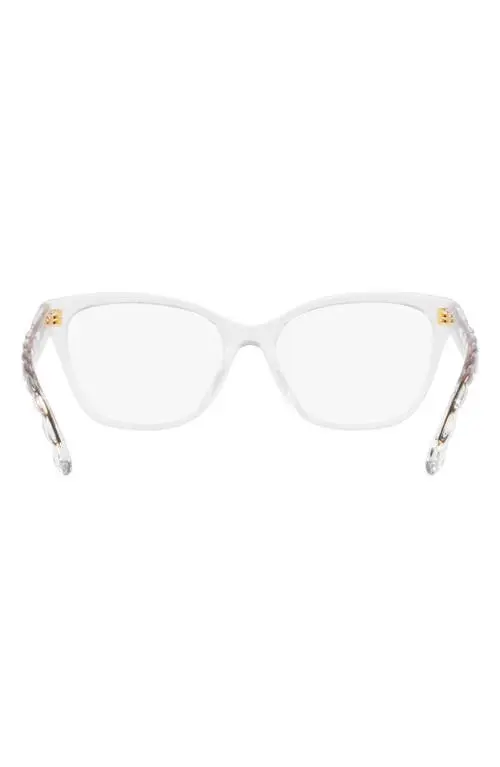 Tory Burch Rectangular Eyeglasses - Clear