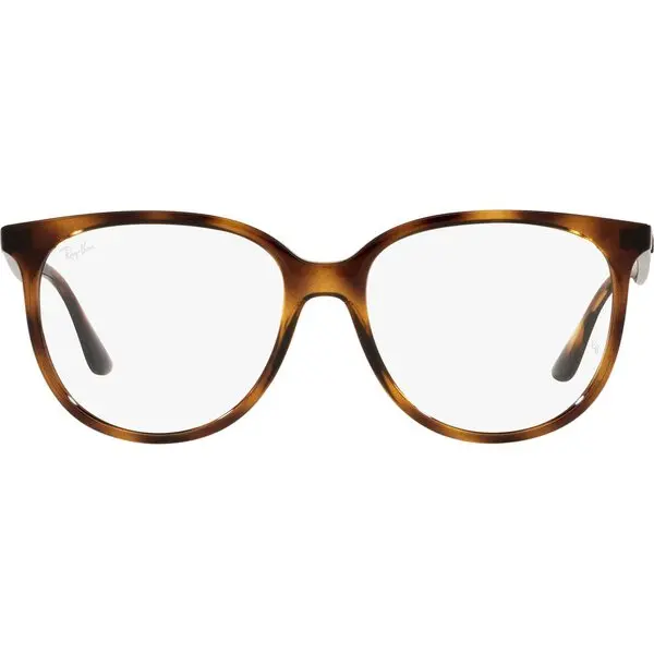 Ray-ban 54mm Square Optical Eyeglasses - Havana