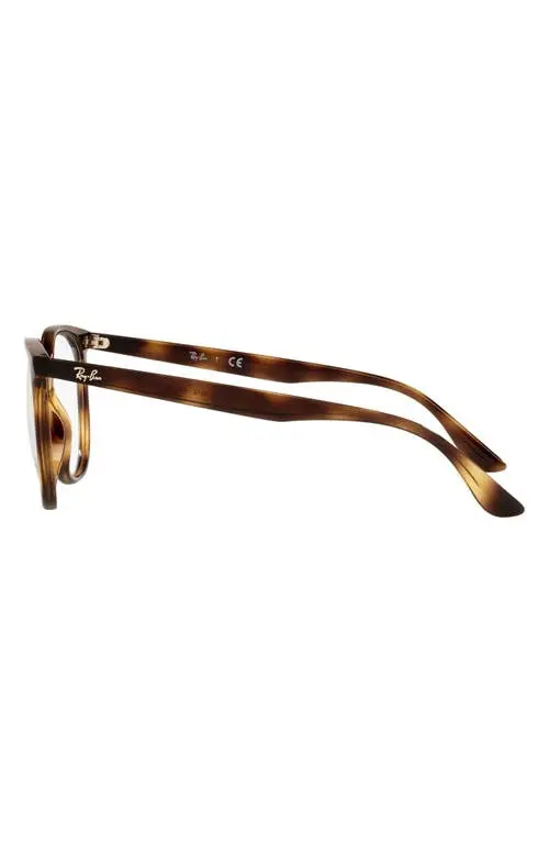 Ray-ban 54mm Square Optical Eyeglasses - Havana