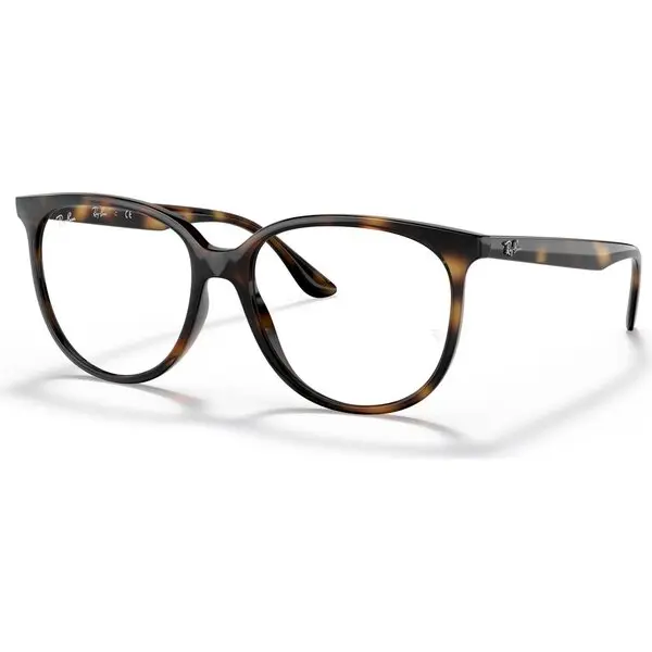 Ray-ban 54mm Square Full Rim Eyeglasses - Tortoise