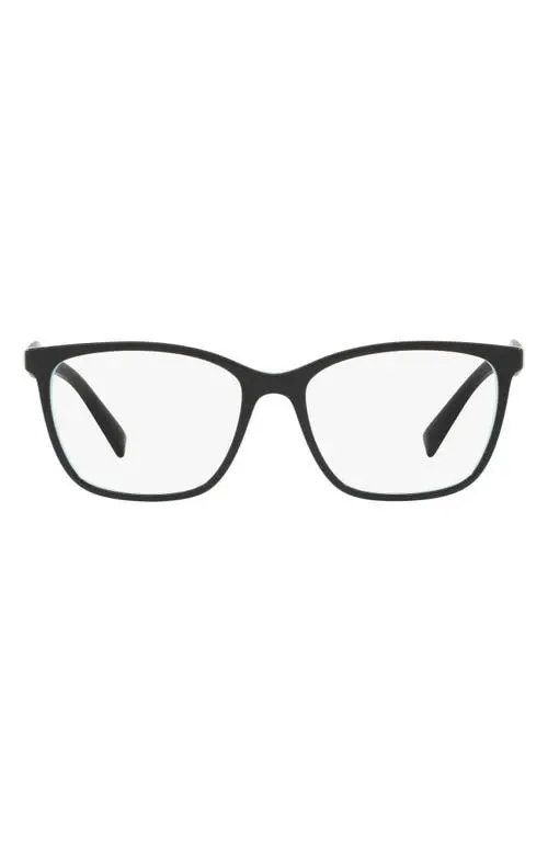 Tiffany & Co. 54mm Square Optical Glasses - Black/blue