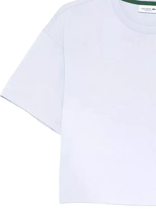 Lacoste Logo-embroidered T-shirt