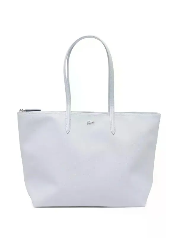 Lacoste Zipped Tote Bag - Blue