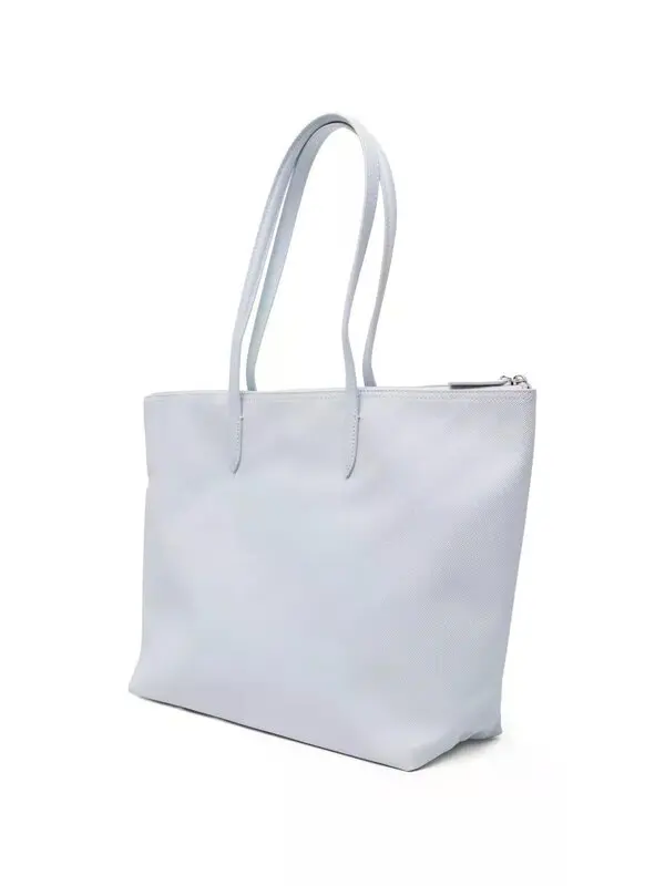 Lacoste Zipped Tote Bag - Blue