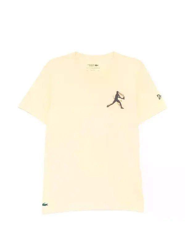 Lacoste X Novak Djokovic Graphic-print T-shirt