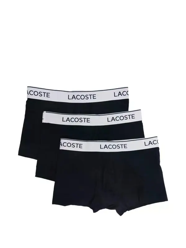 Lacoste Logo-waistband Boxer Briefs - Blue