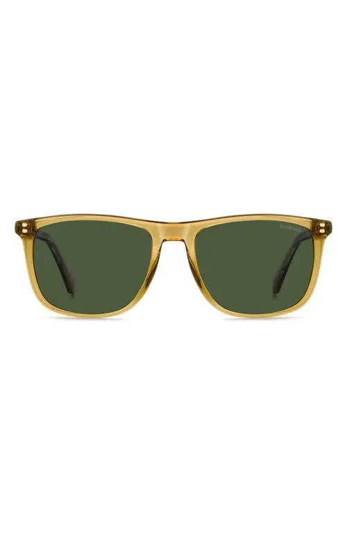 POLAROID 55mm Polarized Rectangle Sunglasses - 010a-uc
