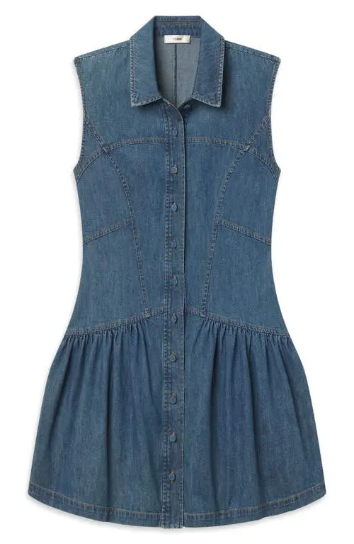 FRAME The Denim Day Sleeveless Mini Dress - Deira