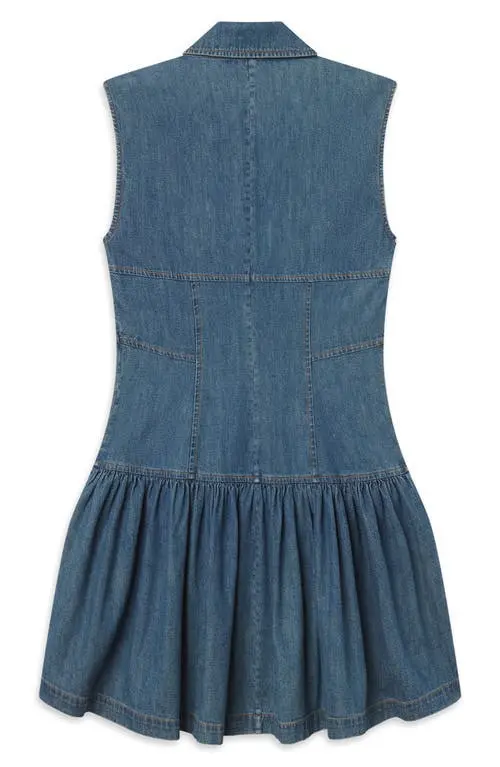 FRAME The Denim Day Sleeveless Mini Dress - Deira