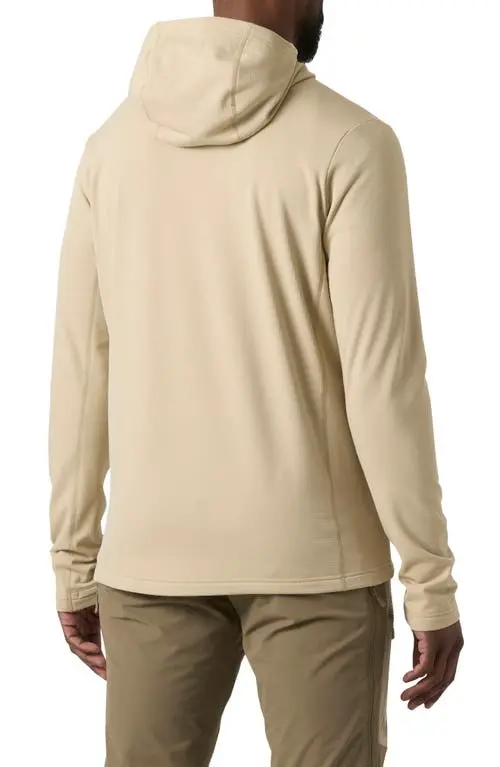 Helly Hansen Fleece Hooded Jacket - Khaki/sand