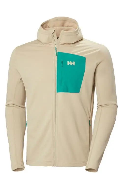 Helly Hansen Fleece Hooded Jacket - Khaki/sand