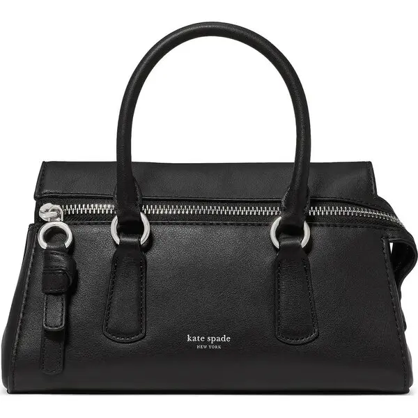 Kate Spade New York Bond Smooth Leather Mini Handbag - Black