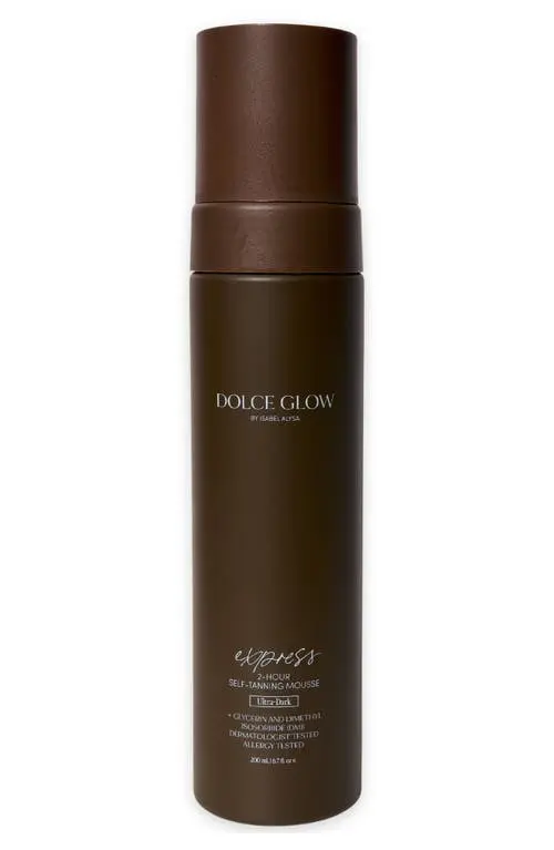 DOLCE GLOW BY ISABEL ALYSA Express Mousse 2-hour Self-tanning Mousse Ultra Dark - No Color
