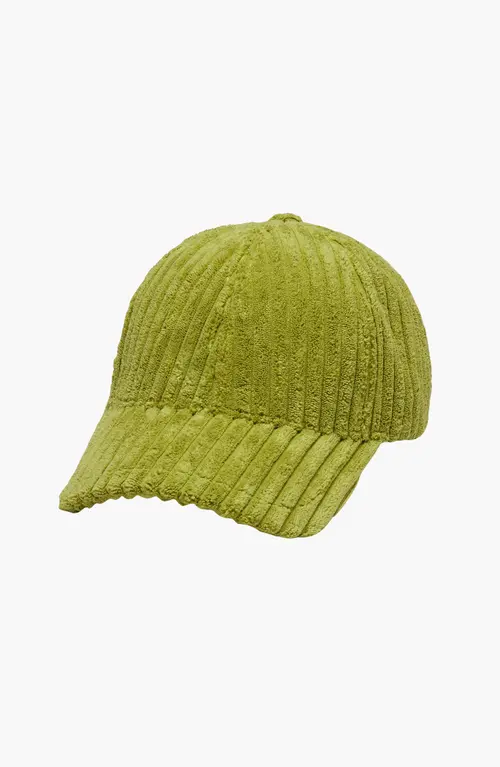 W Y E T H Finley Corduroy Baseball Cap - Green