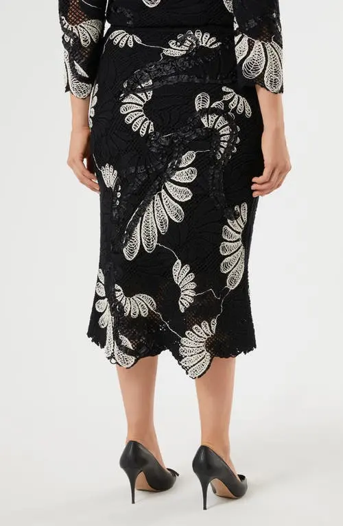 Marina Rinaldi Campale Knit Midi Skirt