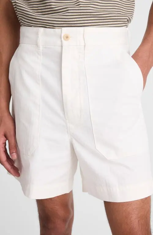 Madewell Herringbone Twill Shorts