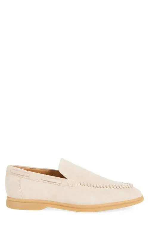 Eleventy Braided Suede Loafer