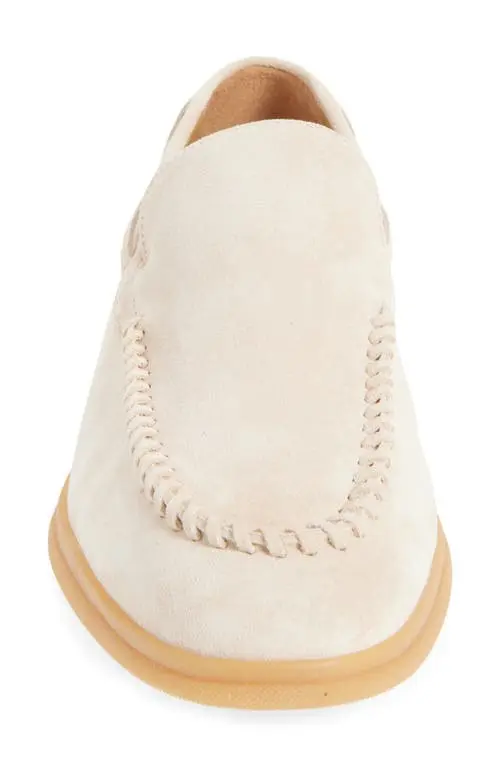 Eleventy Braided Suede Loafer