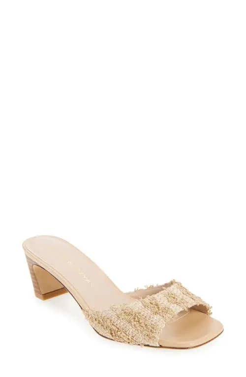 STUART WEITZMAN Stassi 50 Slide Sandal - New Camel