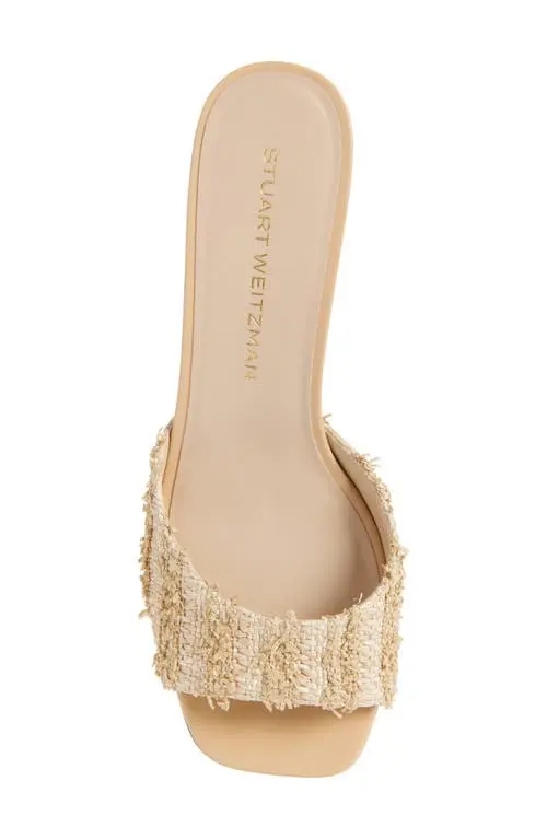 STUART WEITZMAN Stassi 50 Slide Sandal - New Camel