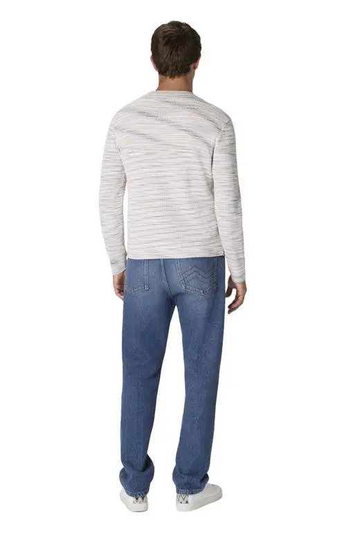 Missoni Ribbed Crew-neck Space-dye Cotton Pullover